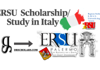 DSU Scholarship 2026-2027 / Study in Italy - DR SCHOLARS